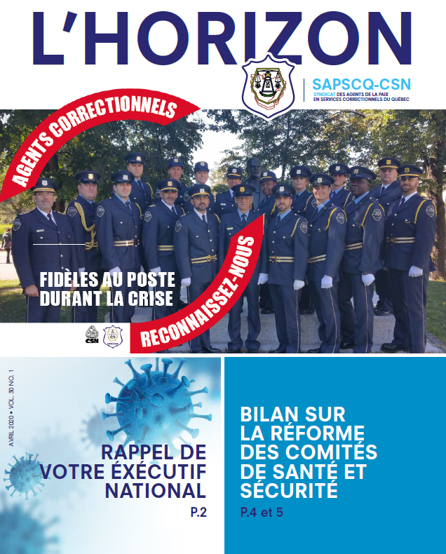 Journal L’Horizon – SAPSCQ-CSN