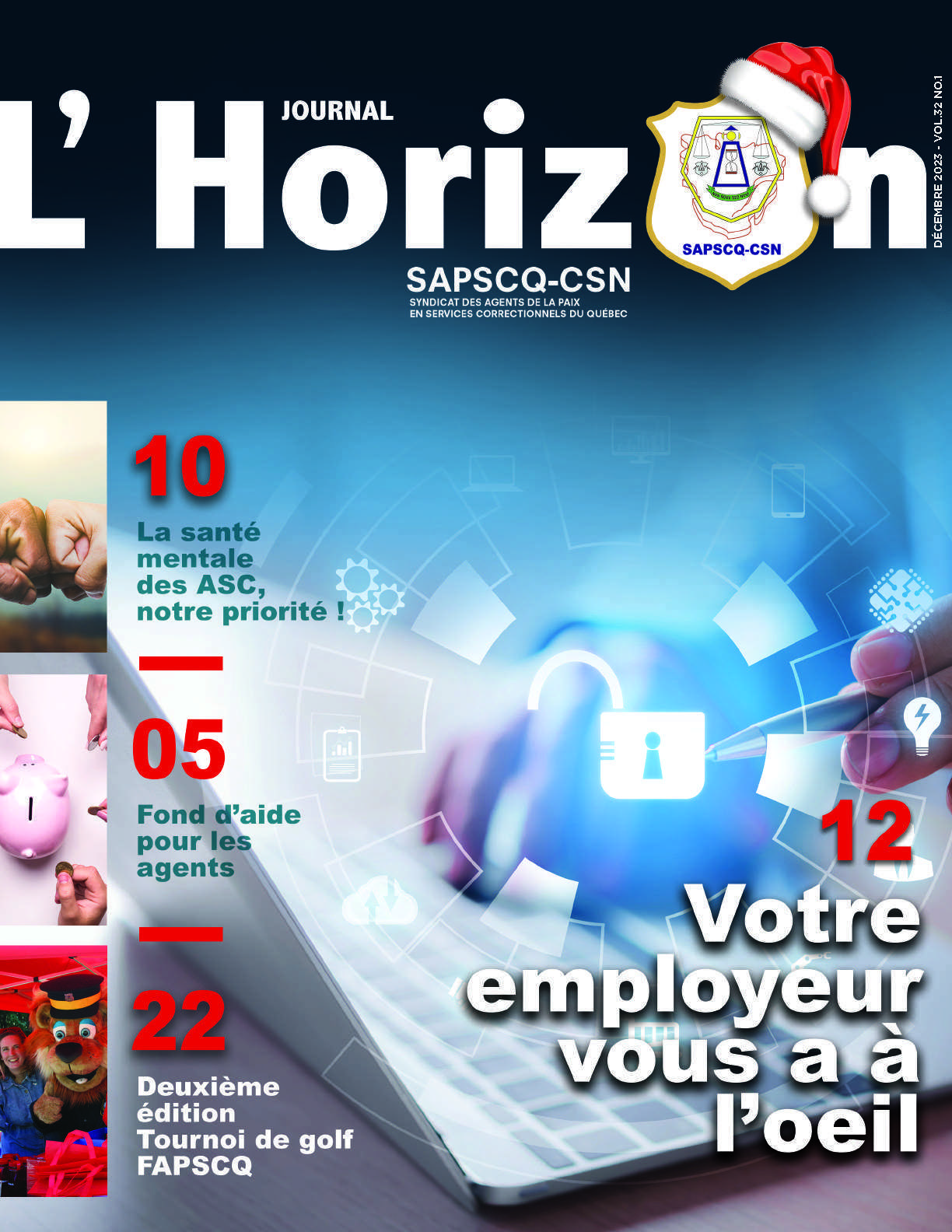 Journal L’Horizon – SAPSCQ-CSN
